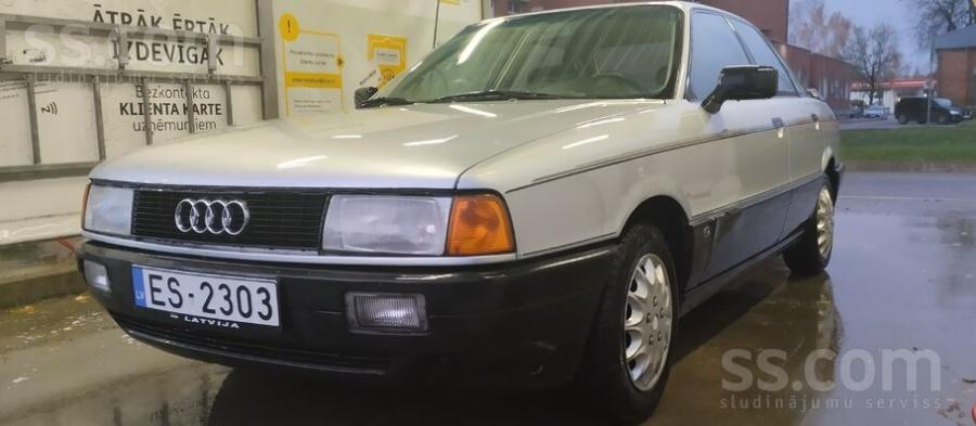 Audi 80 1990 Daugavpils, ar dzinēja tilpumu 1.80 L un nobraukumu 237 tūkst. km par 450 €, foto 8 vietnē AUTOMOTO.COM.LV