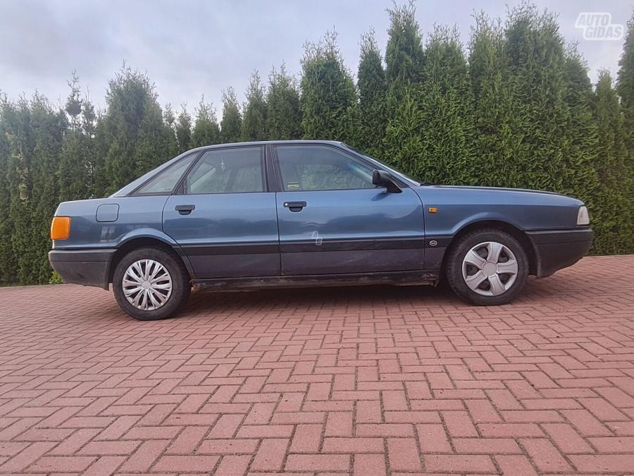 Audi 80 1990 in Joniskis, with an engine capacity of 1.90 L and mileage of 397 thousand km for 550 €, photo 6 on AUTOMOTO.COM.LV