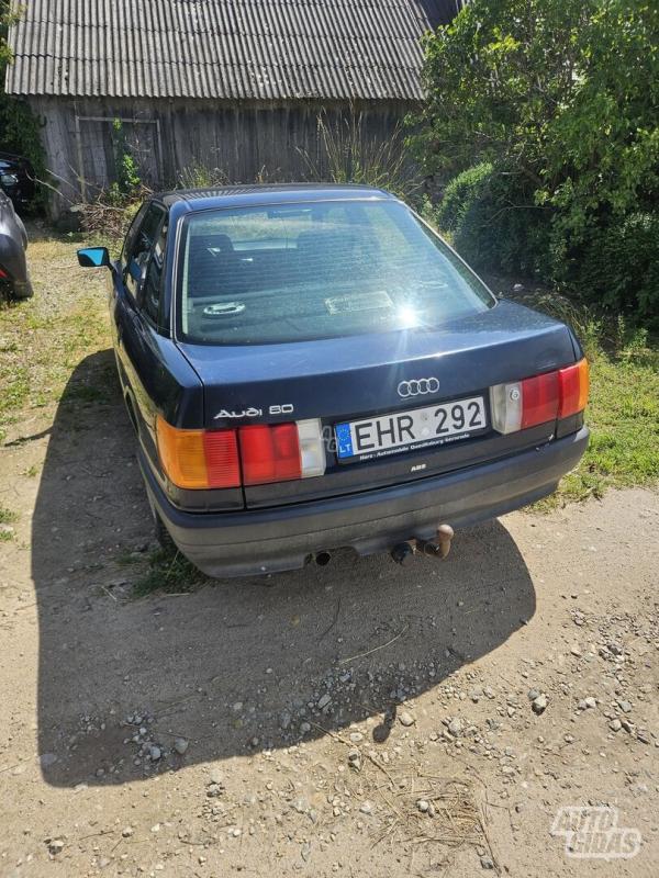 Audi 80 1990 in Radviliskis, with an engine capacity of 1.60 L and mileage of 250 thousand km for 600 €, photo 1 on AUTOMOTO.COM.LV
