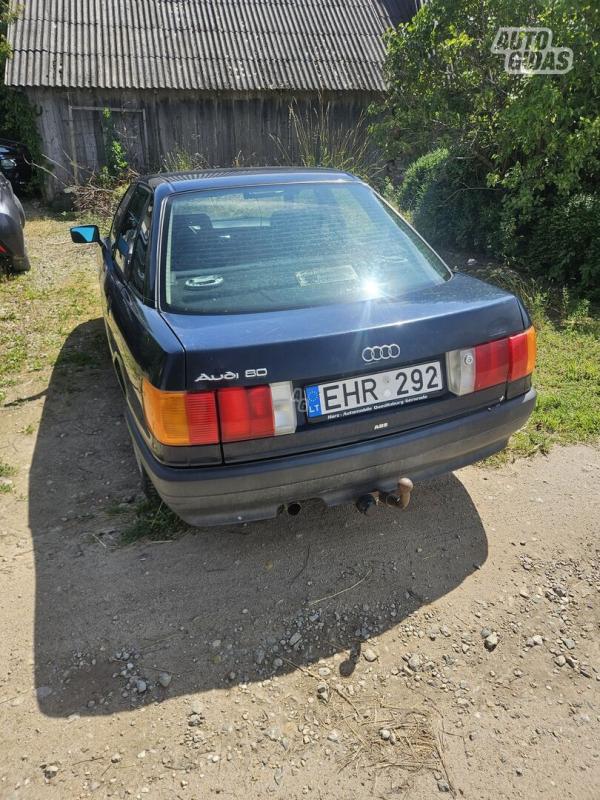 Audi 80 1990 in Radviliskis, with an engine capacity of 1.60 L and mileage of 250 thousand km for 600 €, photo 9 on AUTOMOTO.COM.LV