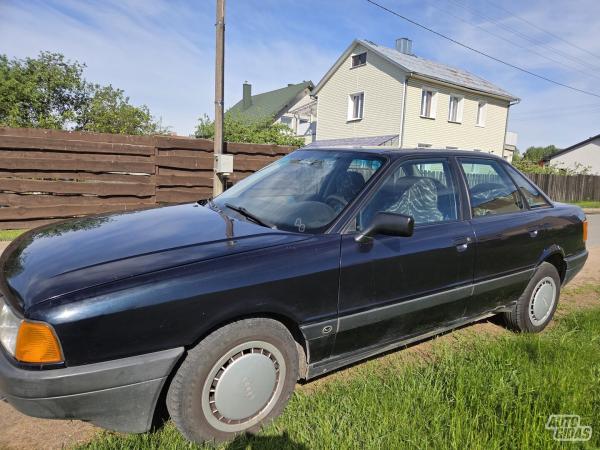 Audi 80 1990 in Vilnius, with an engine capacity of 2.00 L and mileage of 252 thousand km for 1450 €, photo 5 on AUTOMOTO.COM.LV