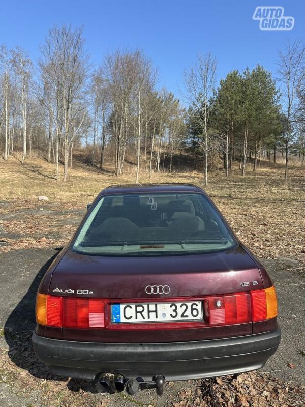 Audi 80 1991 Trakai, ar dzinēja tilpumu 1.80 L un nobraukumu 291 tūkst. km par 999 €, foto 4 vietnē AUTOMOTO.COM.LV