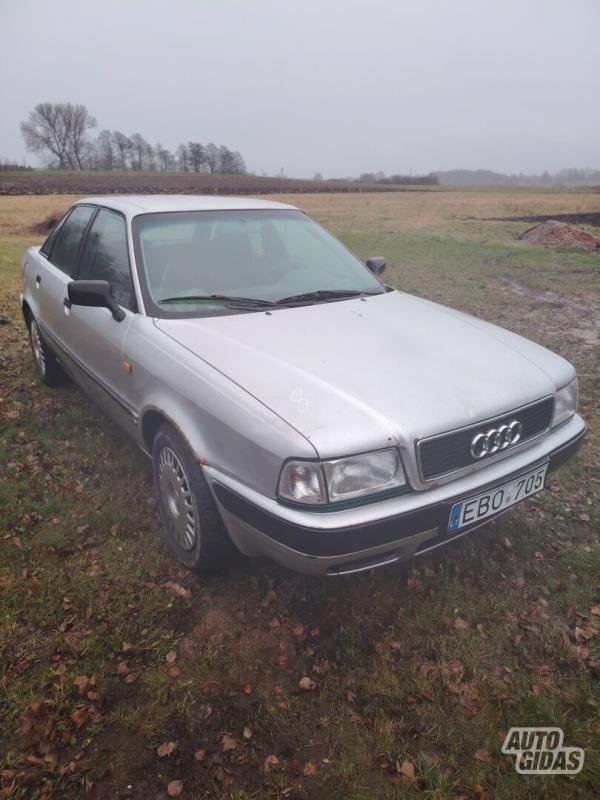 Audi 80 1992 in Vilkaviskis, with an engine capacity of 1.90 L and mileage of 2500 thousand km for 370 €, photo 1 on AUTOMOTO.COM.LV