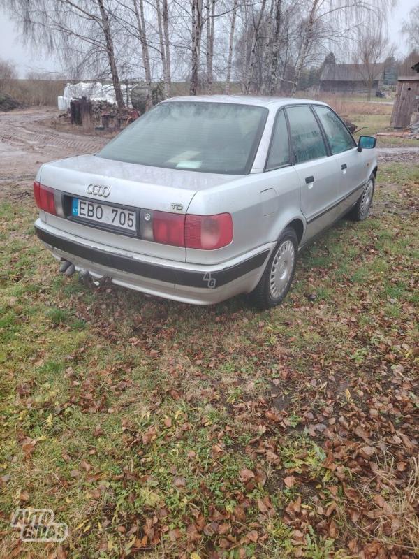 Audi 80 1992 in Vilkaviskis, with an engine capacity of 1.90 L and mileage of 2500 thousand km for 370 €, photo 4 on AUTOMOTO.COM.LV