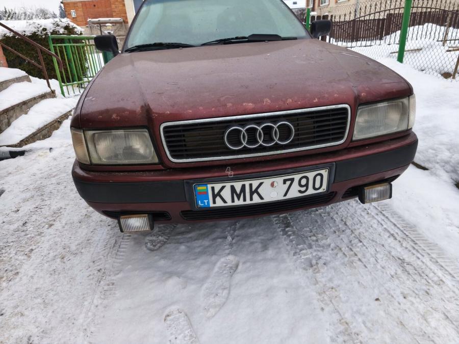 Audi 80 1992 in Kaunas, with an engine capacity of 2.00 L and mileage of 123 thousand km for 650 €, photo 6 on AUTOMOTO.COM.LV