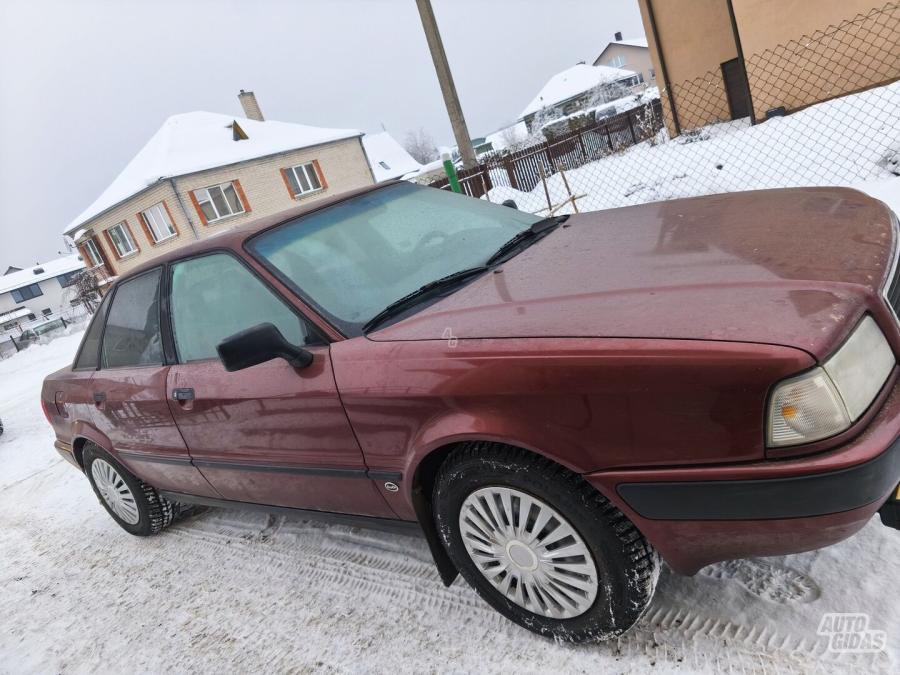 Audi 80 1992 in Kaunas, with an engine capacity of 2.00 L and mileage of 123 thousand km for 650 €, photo 7 on AUTOMOTO.COM.LV
