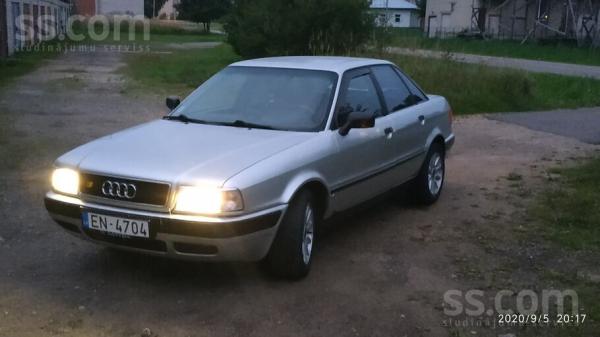 Audi 80 1992 in Preili, with an engine capacity of 2.00 L and mileage of 269 thousand km for 1550 €, photo 2 on AUTOMOTO.COM.LV