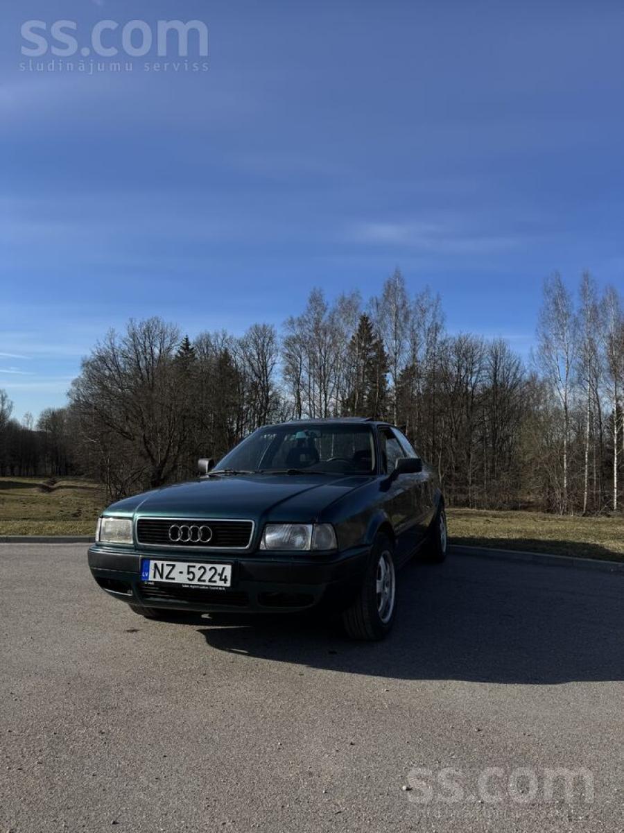 Audi 80 1992 in Cesis, with an engine capacity of 1.90 L and mileage of 386 thousand km for 1490 €, photo 1 on AUTOMOTO.COM.LV