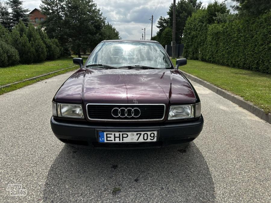 Audi 80 1992 Viļņa, ar dzinēja tilpumu 2.00 L un nobraukumu 189 tūkst. km par 1000 €, foto 3 vietnē AUTOMOTO.COM.LV