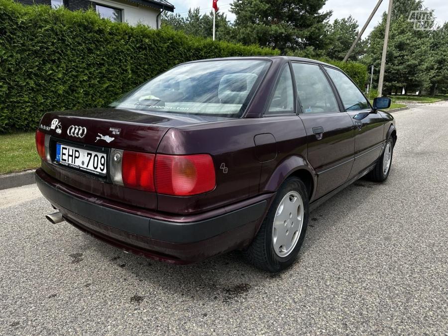 Audi 80 1992 Viļņa, ar dzinēja tilpumu 2.00 L un nobraukumu 189 tūkst. km par 1000 €, foto 6 vietnē AUTOMOTO.COM.LV