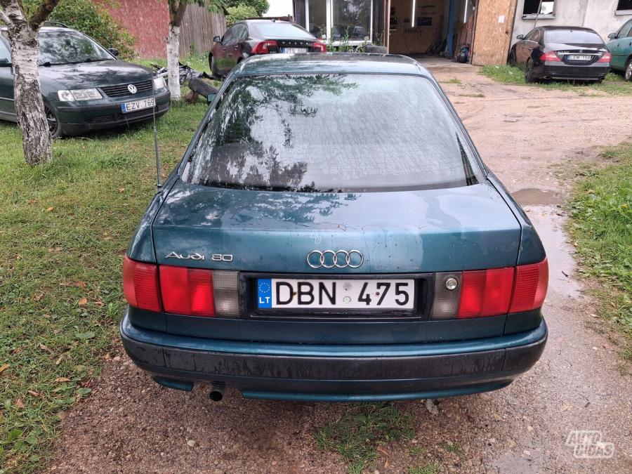 Audi 80 1992 in Vilnius, with an engine capacity of 2.00 L and mileage of 313 thousand km for 650 €, photo 9 on AUTOMOTO.COM.LV