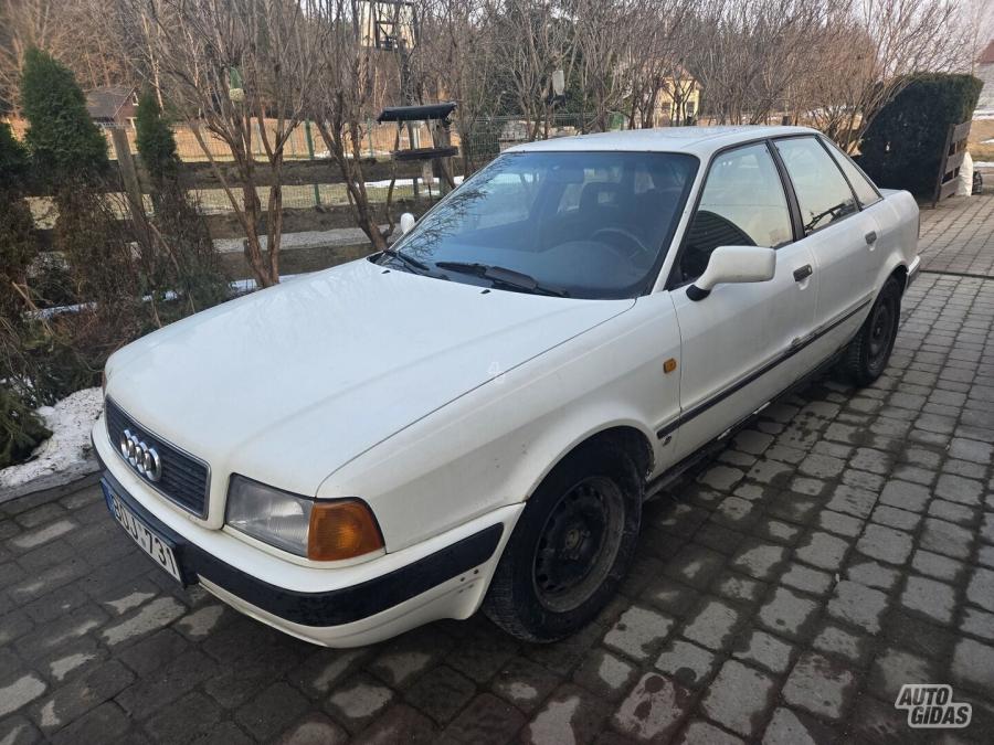 Audi 80 1993 Viļņa, ar dzinēja tilpumu 1.90 L un nobraukumu 484 tūkst. km par 950 €, foto 1 vietnē AUTOMOTO.COM.LV