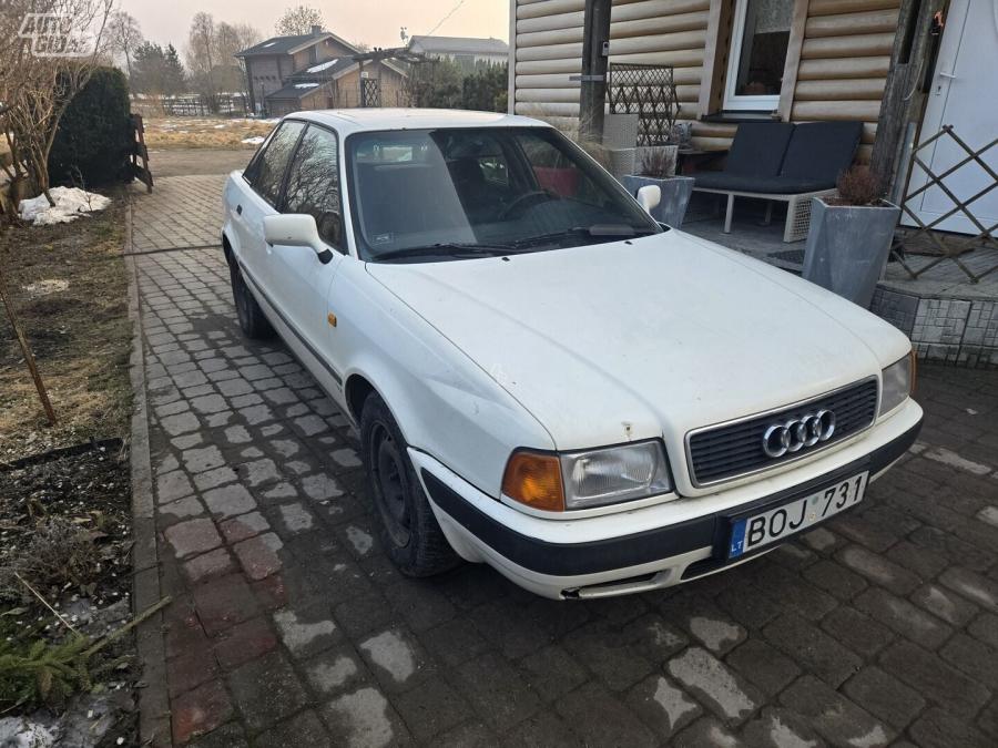Audi 80 1993 Viļņa, ar dzinēja tilpumu 1.90 L un nobraukumu 484 tūkst. km par 950 €, foto 3 vietnē AUTOMOTO.COM.LV