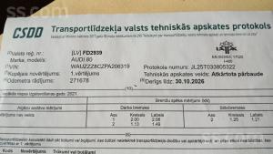 Ауди 80 1993 в Елгава, объемом двигателя 2.00 л и пробегом 273 тыс. км за 950 €, фото 3 на AUTOMOTO.COM.LV