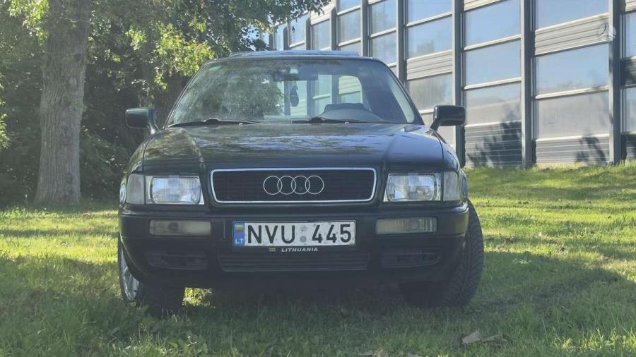 Audi 80 1994 in Vilnius, with an engine capacity of 1.90 L and mileage of 224 thousand km for 1200 €, photo 3 on AUTOMOTO.COM.LV