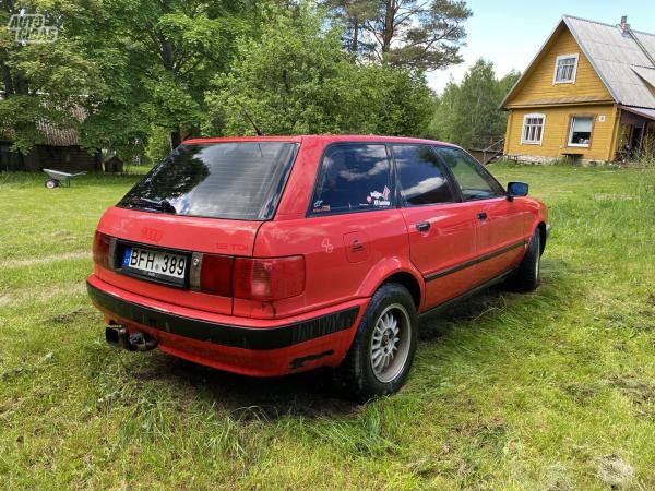Audi 80 1993 in Ignalina, with an engine capacity of 1.90 L and mileage of 328 thousand km for 500 €, photo 4 on AUTOMOTO.COM.LV