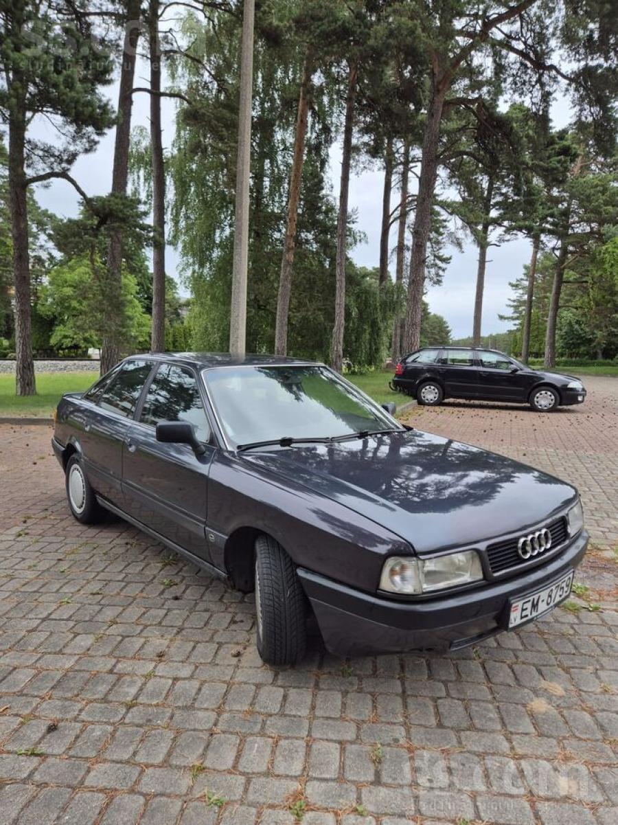 Violets Audi 80 1991 Ventspils, ar dzinēja tilpumu 1.60 L un nobraukumu 350 tūkst. km par 1200 €, foto 4 vietnē AUTOMOTO.COM.LV