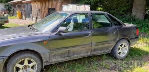 Violet Audi 80 1993 in Rezekne, with an engine capacity of 1.90 L and mileage of 200 thousand km for 600 €, photo  on AUTOMOTO.COM.LV