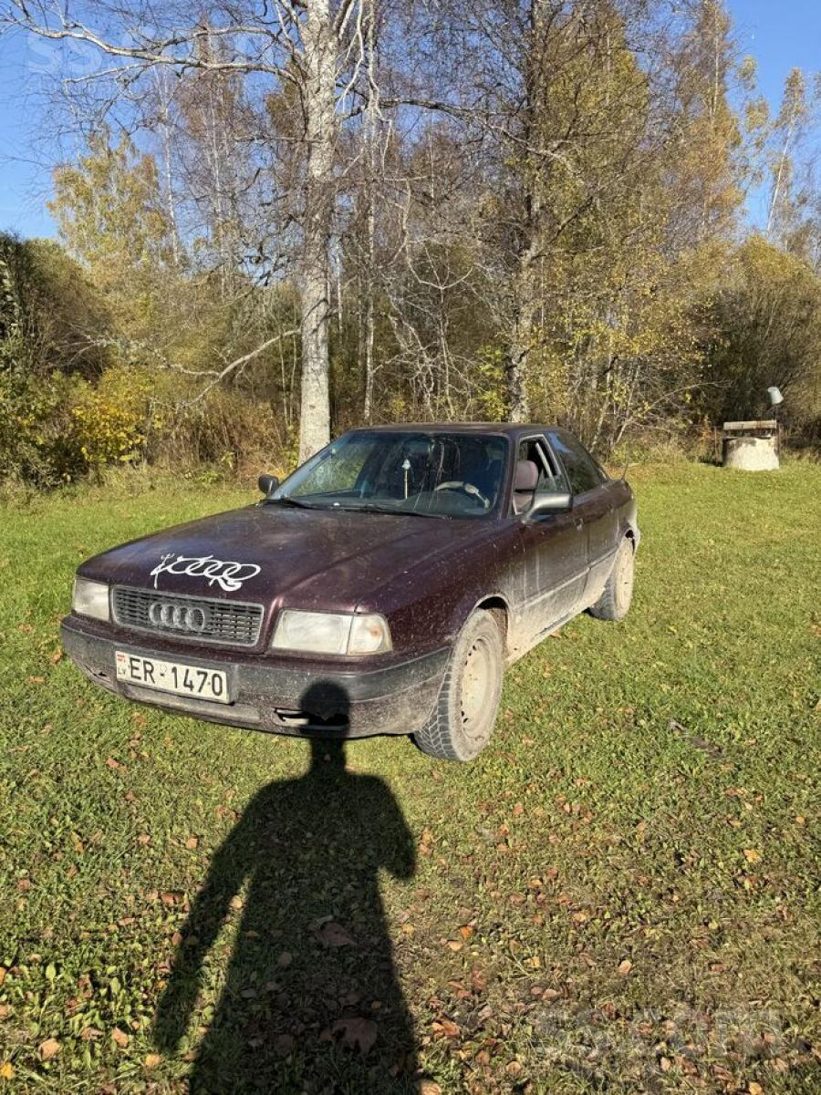Violets Audi 80 1994 Cēsis, ar dzinēja tilpumu 1.90 L un nobraukumu 0 tūkst. km par 350 €, foto 1 vietnē AUTOMOTO.COM.LV