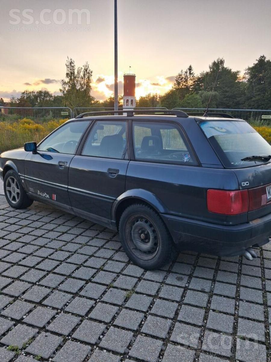Violet Audi 80 1994 in Jurmala, with an engine capacity of 1.90 L and mileage of 550 thousand km for 600 €, photo 1 on AUTOMOTO.COM.LV