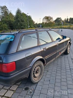 Violet Audi 80 1994 in Jurmala, with an engine capacity of 1.90 L and mileage of 550 thousand km for 600 €, photo 3 on AUTOMOTO.COM.LV