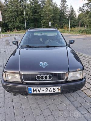 Violet Audi 80 1994 in Jurmala, with an engine capacity of 1.90 L and mileage of 550 thousand km for 600 €, photo 4 on AUTOMOTO.COM.LV