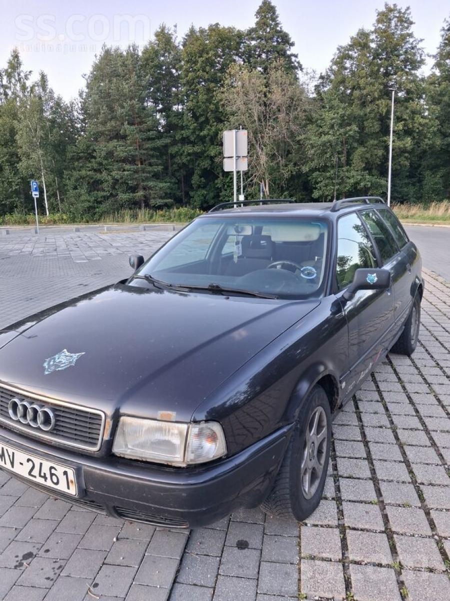 Violet Audi 80 1994 in Jurmala, with an engine capacity of 1.90 L and mileage of 550 thousand km for 600 €, photo 6 on AUTOMOTO.COM.LV