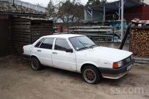 White Audi 80 1985 in Valmiera, with an engine capacity of 1.80 L and mileage of 0 thousand km for 900 €, photo 7 on AUTOMOTO.COM.LV