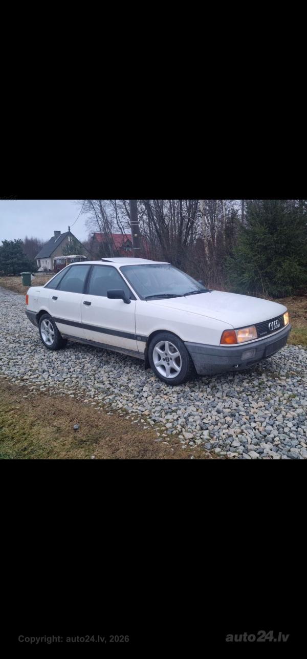 Balts Audi 80 1987 Tallina, ar dzinēja tilpumu 0.00 L un nobraukumu 232 tūkst. km par 2500 €, foto 2 vietnē AUTOMOTO.COM.LV