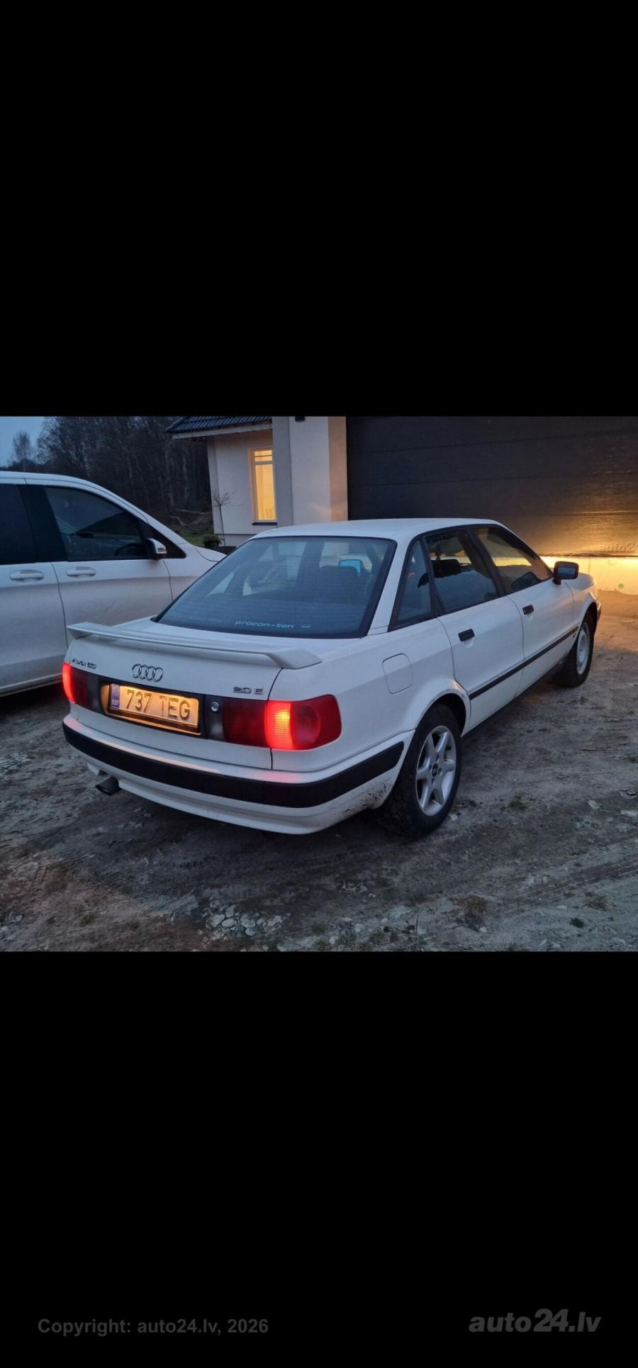 Balts Audi 80 1987 Tallina, ar dzinēja tilpumu 0.00 L un nobraukumu 232 tūkst. km par 2500 €, foto 7 vietnē AUTOMOTO.COM.LV