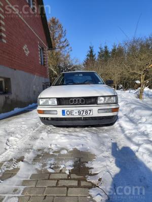 Белый Ауди 80 1987 в Бауска, объемом двигателя 1.80 л и пробегом 297 тыс. км за 1800 €, фото  на AUTOMOTO.COM.LV