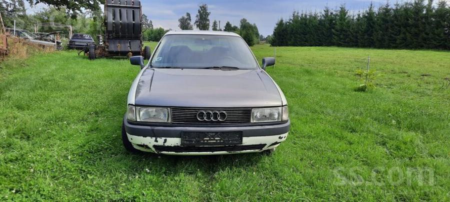 Balts Audi 80 1990 Bauska, ar dzinēja tilpumu 1.80 L un nobraukumu 337 tūkst. km par 400 €, foto 7 vietnē AUTOMOTO.COM.LV