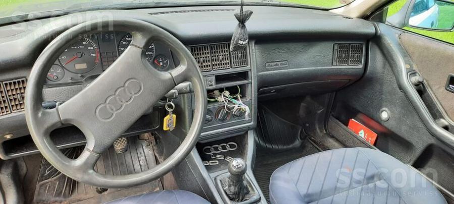 Balts Audi 80 1990 Bauska, ar dzinēja tilpumu 1.80 L un nobraukumu 337 tūkst. km par 400 €, foto 15 vietnē AUTOMOTO.COM.LV