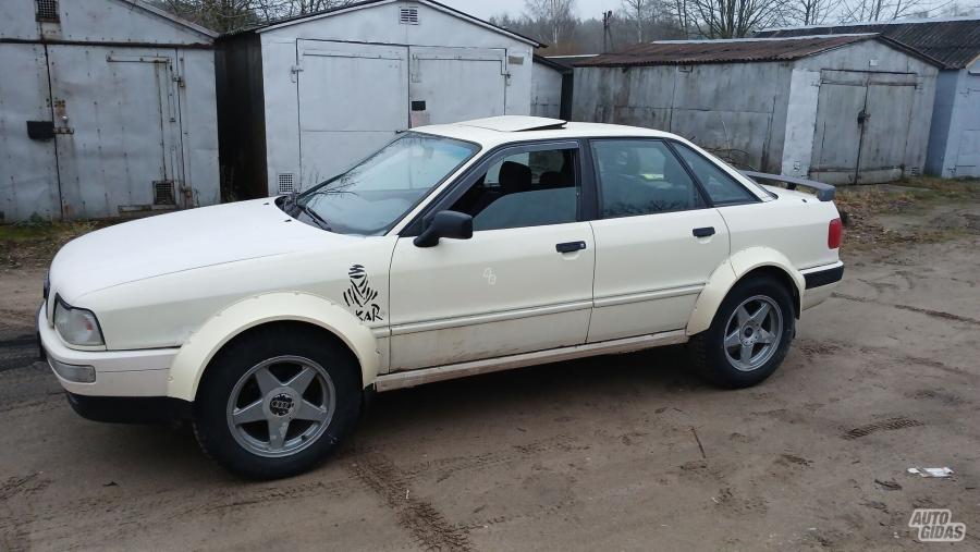Balts Audi 80 1992 Viļņa, ar dzinēja tilpumu 2.00 L un nobraukumu 280 tūkst. km par 1700 €, foto 7 vietnē AUTOMOTO.COM.LV