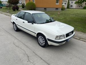 White Audi 80 1992 in Klaipeda, with an engine capacity of 2.00 L and mileage of 240 thousand km for 420 €, photo  on AUTOMOTO.COM.LV