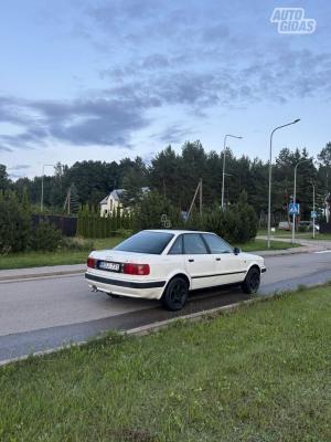 Белый Ауди 80 1993 в Вильнюс, объемом двигателя 1.90 л и пробегом 485 тыс. км за 800 €, фото 4 на AUTOMOTO.COM.LV