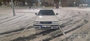 White Audi 80 1994 in Riga, with an engine capacity of 1.90 L and mileage of 420 thousand km for 1550 €, photo 3 on AUTOMOTO.COM.LV