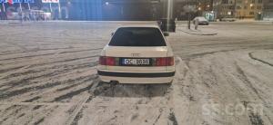 White Audi 80 1994 in Riga, with an engine capacity of 1.90 L and mileage of 420 thousand km for 1550 €, photo 4 on AUTOMOTO.COM.LV