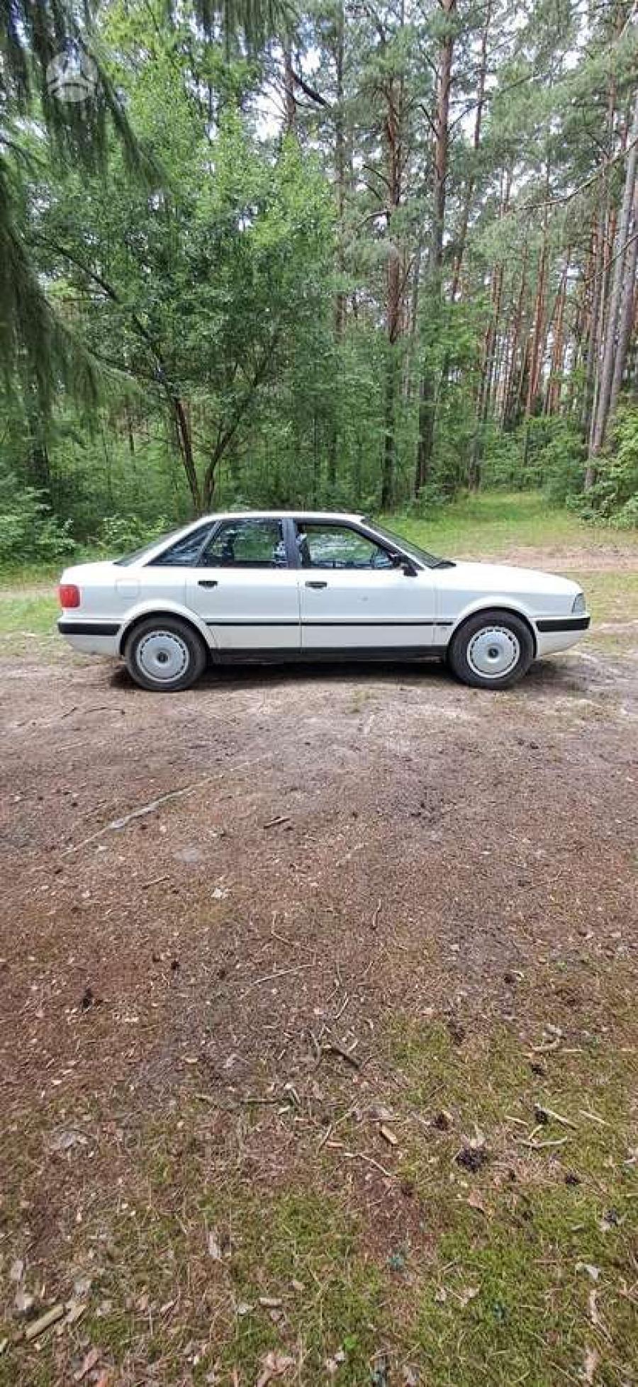 Белый Ауди 80 1994 в Алитус, объемом двигателя 1.90 л и пробегом 406 тыс. км за 1100 €, фото 5 на AUTOMOTO.COM.LV