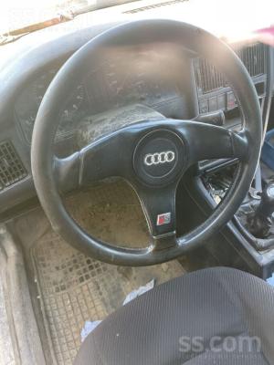 Dzeltens Audi 80 1993 Jelgava, ar dzinēja tilpumu 1.90 L un nobraukumu 450 tūkst. km par 1000 €, foto 4 vietnē AUTOMOTO.COM.LV