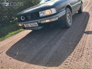 Black Audi 90 1987 in Balvi, with an engine capacity of 2.20 L and mileage of 408 thousand km for 1200 €, photo  on AUTOMOTO.COM.LV
