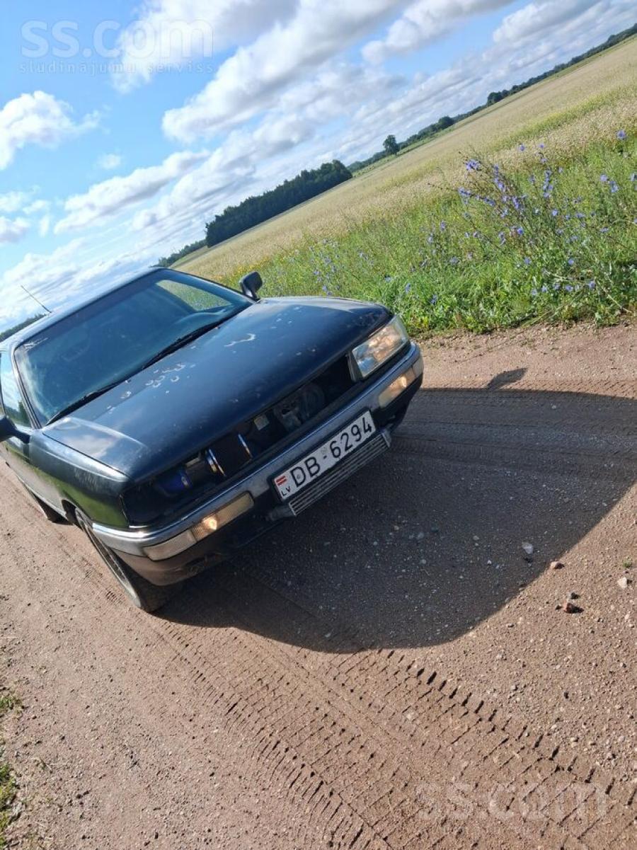 Melns Audi 90 1987 Balvi, ar dzinēja tilpumu 2.20 L un nobraukumu 408 tūkst. km par 1200 €, foto 4 vietnē AUTOMOTO.COM.LV