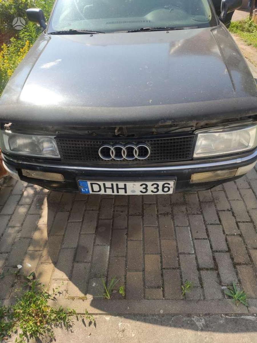 Melns Audi 90 1989 Kauņa, ar dzinēja tilpumu 2.31 L un nobraukumu 400 tūkst. km par 1200 €, foto 7 vietnē AUTOMOTO.COM.LV