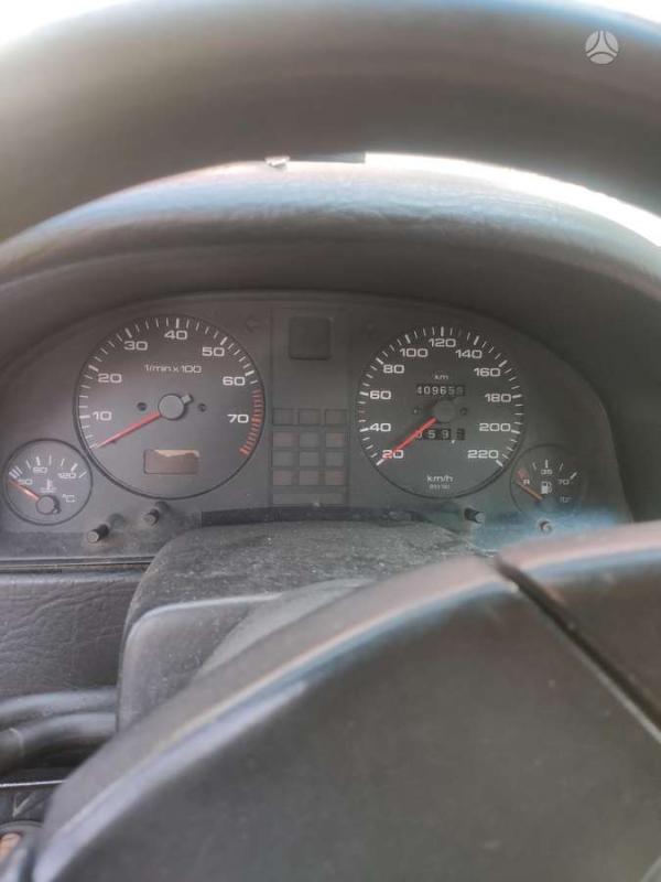 Melns Audi 90 1989 Kauņa, ar dzinēja tilpumu 2.00 L un nobraukumu 337 tūkst. km par 1200 €, foto 2 vietnē AUTOMOTO.COM.LV