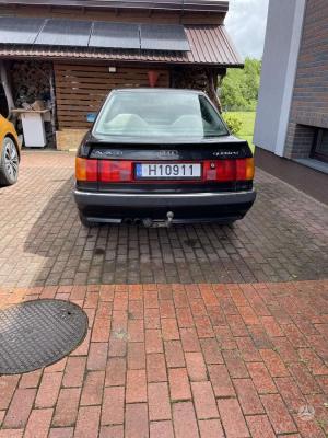 Melns Audi 90 1990 Panevēža, ar dzinēja tilpumu 2.23 L un nobraukumu 223 tūkst. km par 6500 €, foto 7 vietnē AUTOMOTO.COM.LV