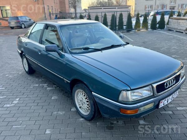Blue Audi 90 1987 in Riga, with an engine capacity of 2.30 L and mileage of 240 thousand km for 3500 €, photo 2 on AUTOMOTO.COM.LV
