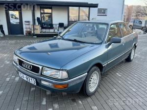 Blue Audi 90 1987 in Riga, with an engine capacity of 2.30 L and mileage of 240 thousand km for 3500 €, photo 5 on AUTOMOTO.COM.LV