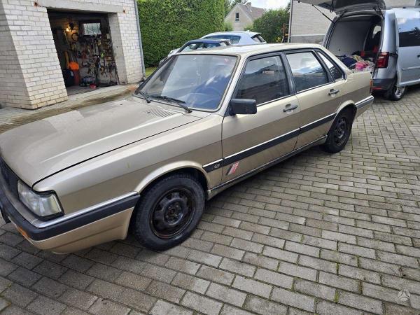 Brown Audi 90 1985 in Klaipeda, with an engine capacity of 1.99 L and mileage of 240 thousand km for 4200 €, photo 3 on AUTOMOTO.COM.LV