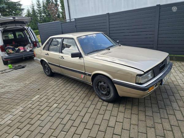 Brown Audi 90 1985 in Klaipeda, with an engine capacity of 1.99 L and mileage of 240 thousand km for 4200 €, photo 5 on AUTOMOTO.COM.LV