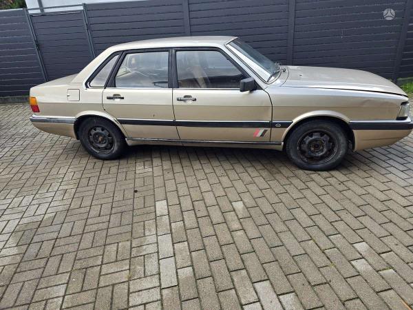 Brown Audi 90 1985 in Klaipeda, with an engine capacity of 1.99 L and mileage of 240 thousand km for 4200 €, photo 6 on AUTOMOTO.COM.LV